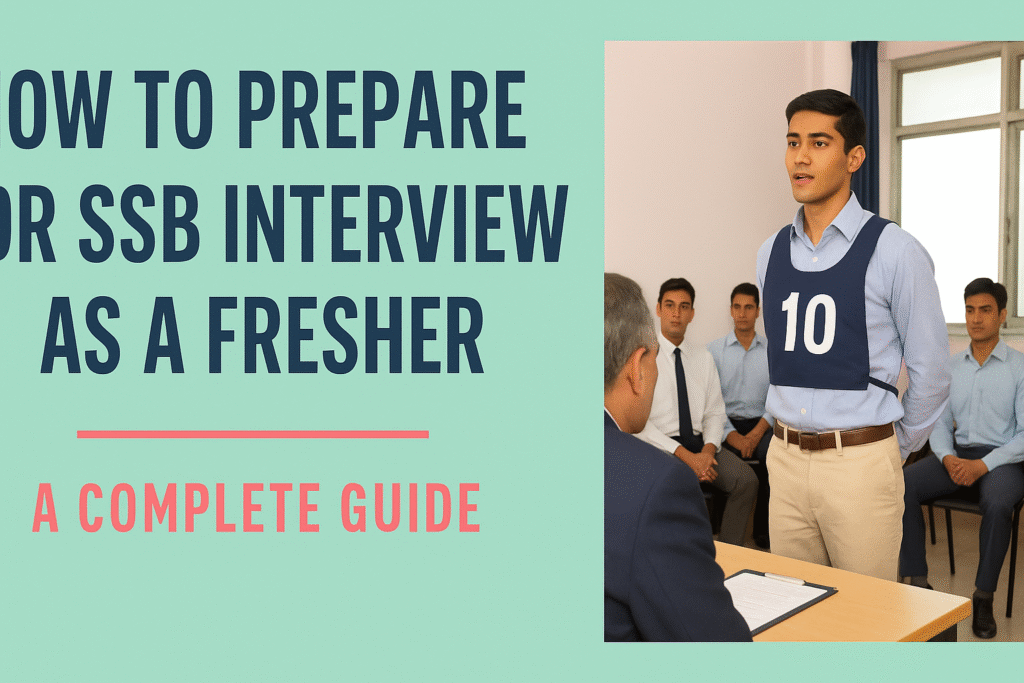How to Prepare for SSB Interview as a Fresher: A Complete Guide