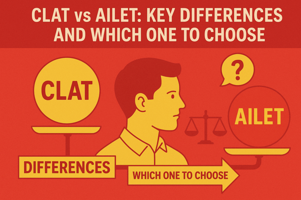 CLAT vs AILET: Key Differences and Which One to Choose