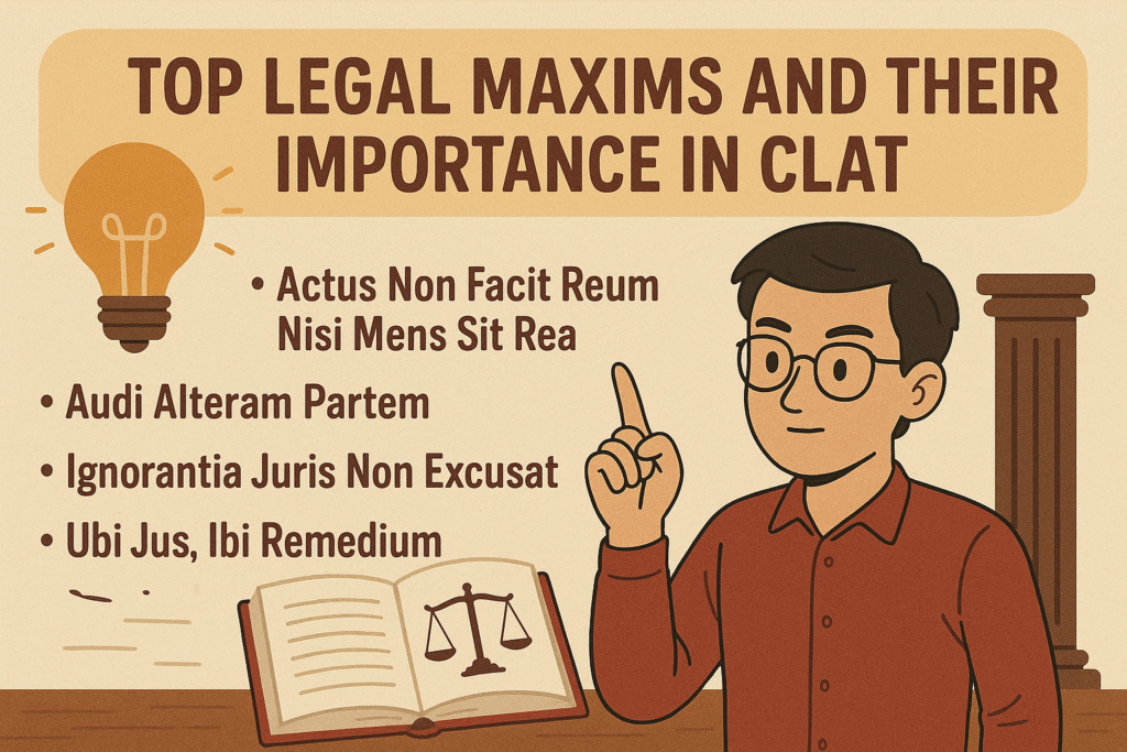 TOP LEGAL MAXIMS AND THEIR IMPORTANCE IN CLAT