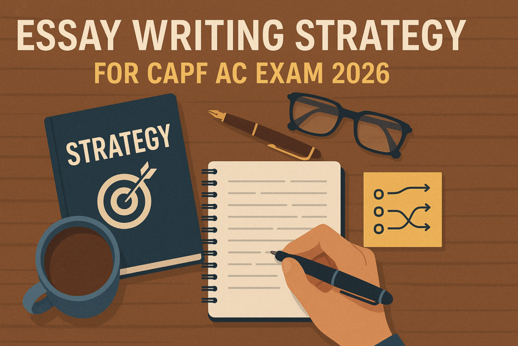 Essay Writing Strategy for CAPF AC Exam 2026 – Complete Guide