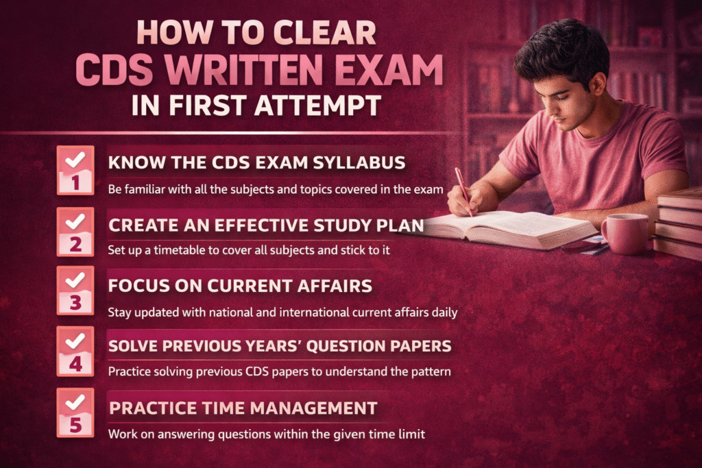 How to Clear CDS Written Exam in First Attempt